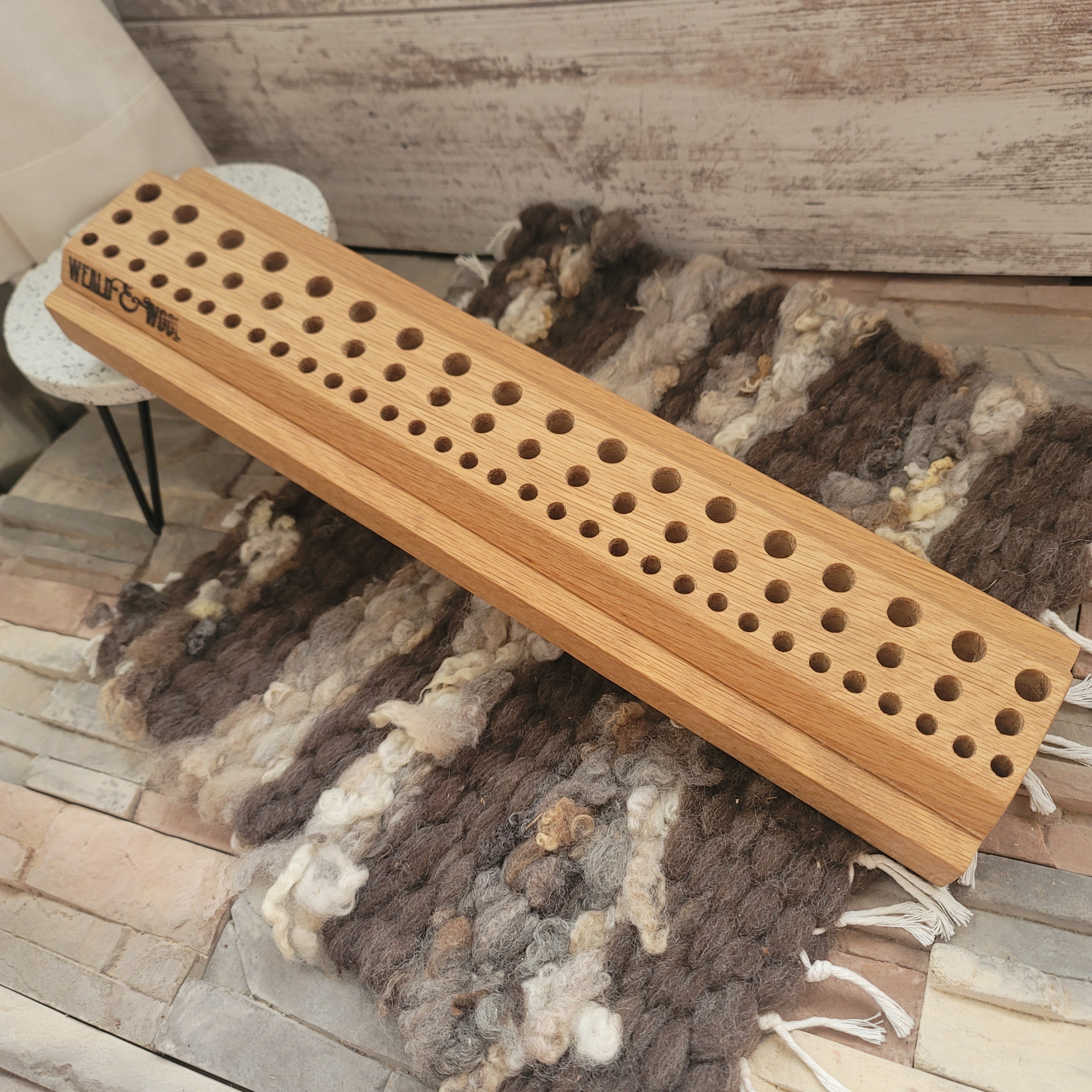 Peg Looms Portable Weaving Wool Reclaimed Handcrafted Rugs Tapestries ...